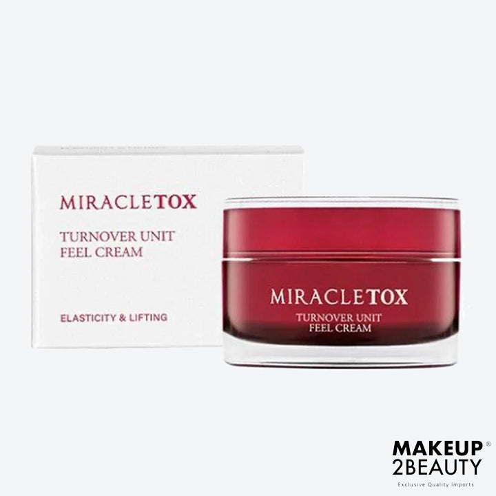 MIRACLETOX Turnover Unit Feel Cream 50g – Makeup2Beauty I Korean Beauty I Beauty Supplier