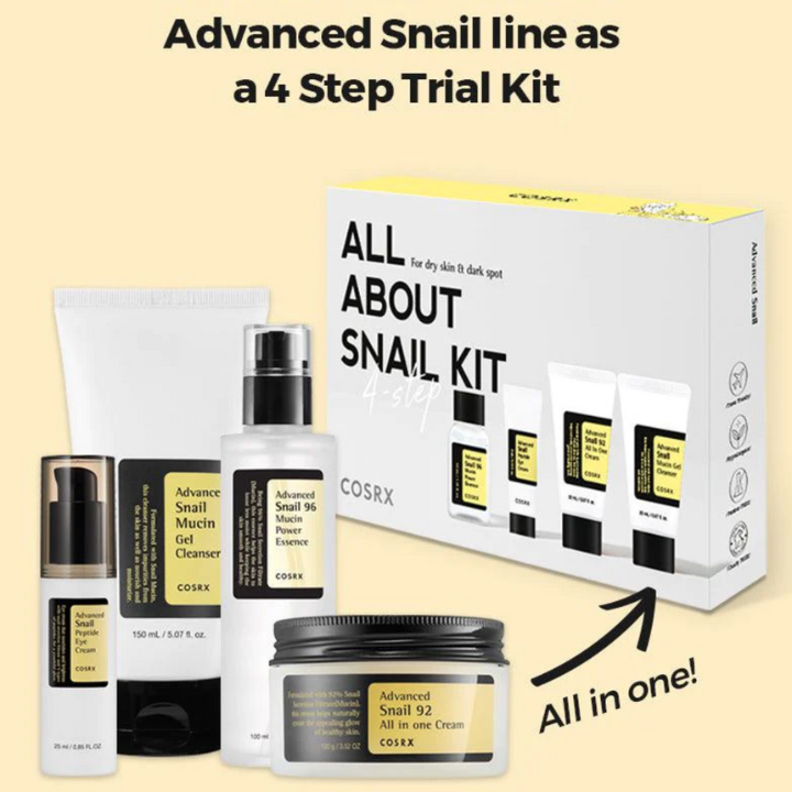 COSRX All About Snail Kit – Makeup2Beauty I Korean Beauty I Beauty Supplier