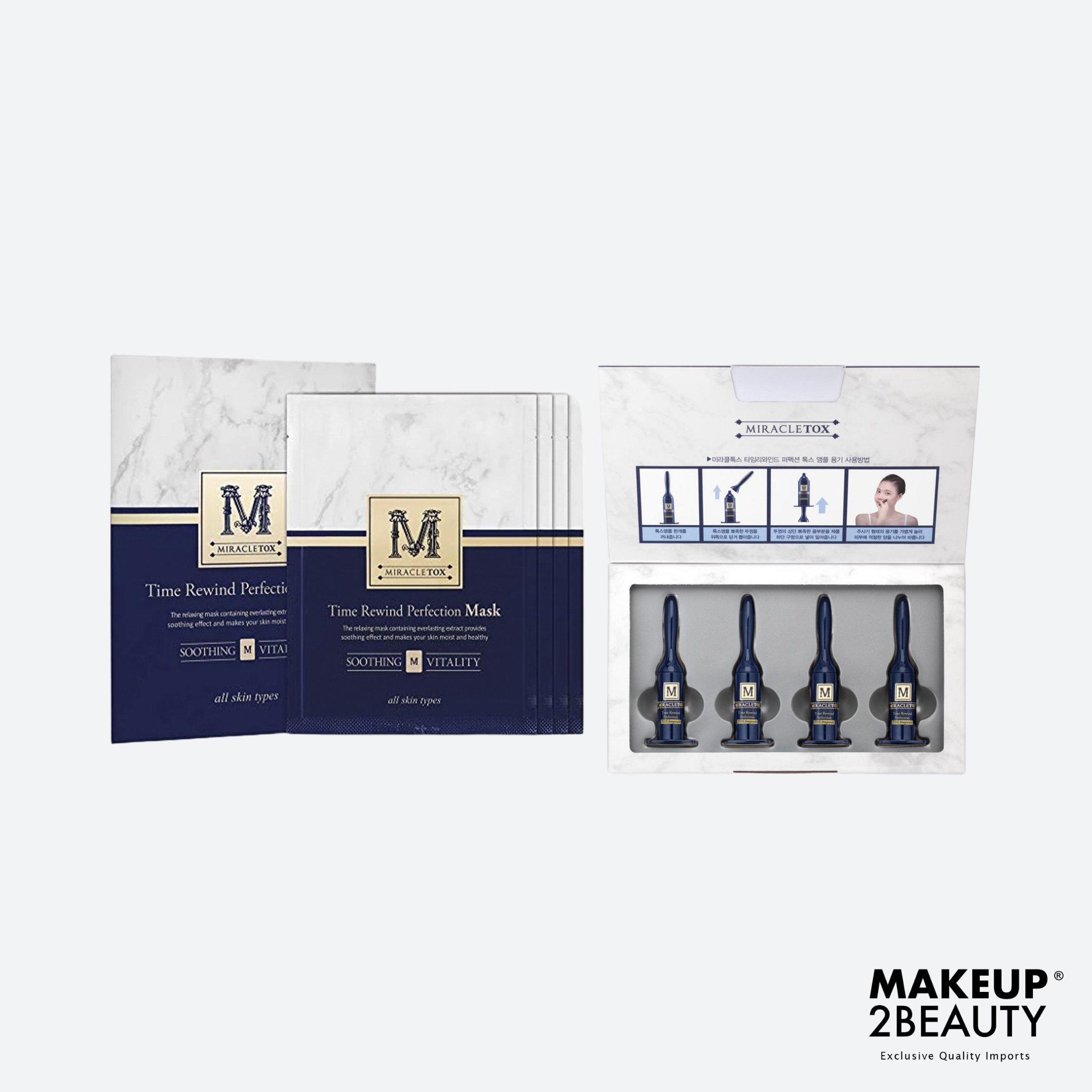 Miracletox Perfection Home Kit - 4 treatment Kit including Mask ...