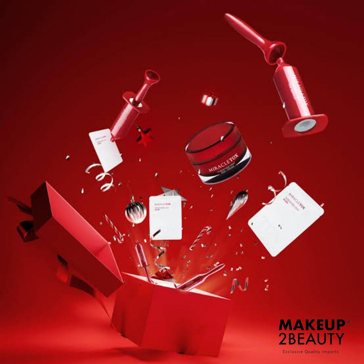 MIRACLETOX Turnover Unit Mask - 4 Mask / Pack – Makeup2Beauty I Korean ...