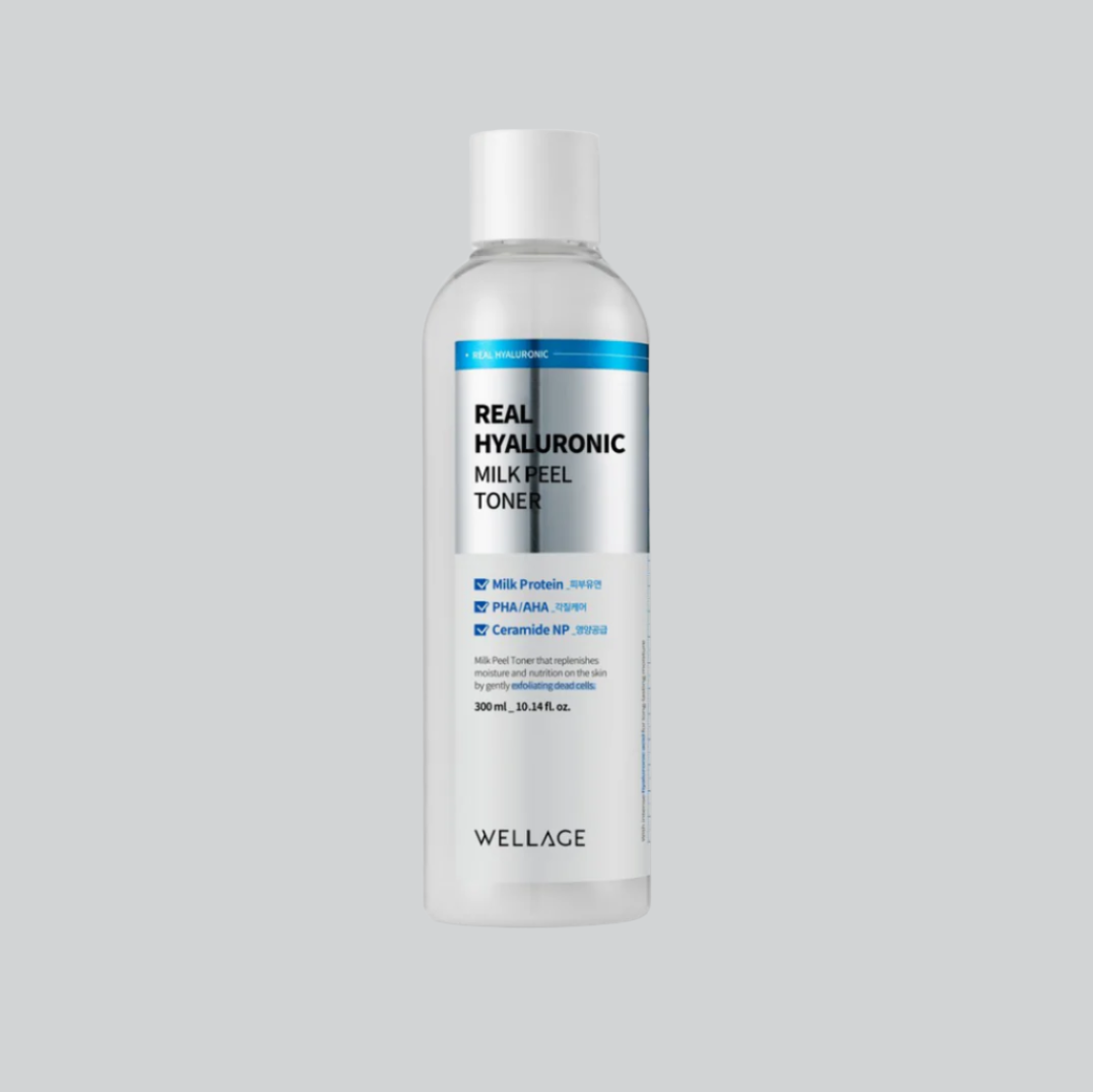 Wellage Real Hyaluronic Milk Peel Toner – Makeup2Beauty I Korean Beauty ...